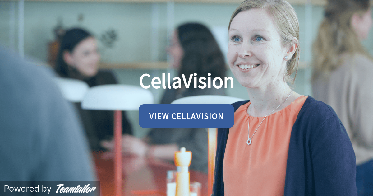 Leading-edge technology and the best people you can find - CellaVision