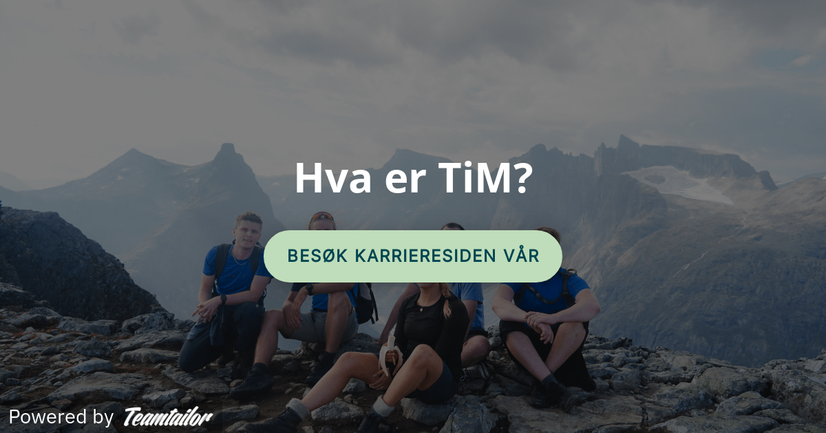 Hva er TiM? - Trainee i Molderegionen (TiM)