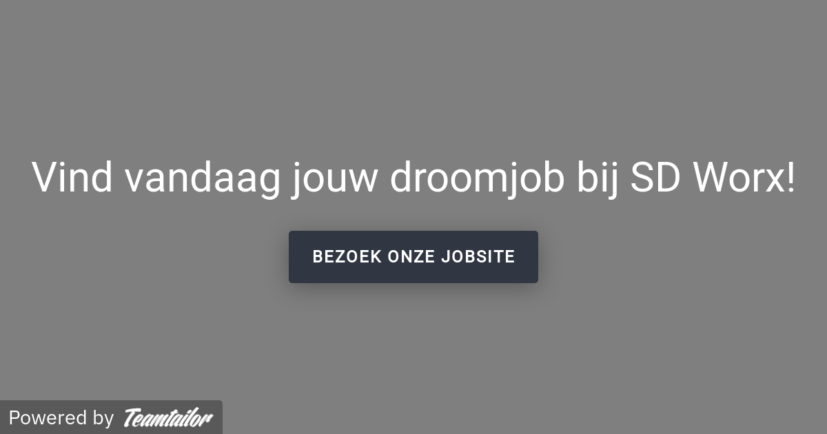 Bekijk de SD Worx vacatures - SD Worx
