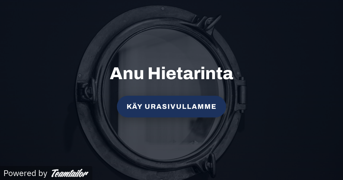 Henkilöstöpäällikkö Anu Hietarinta - LST Group