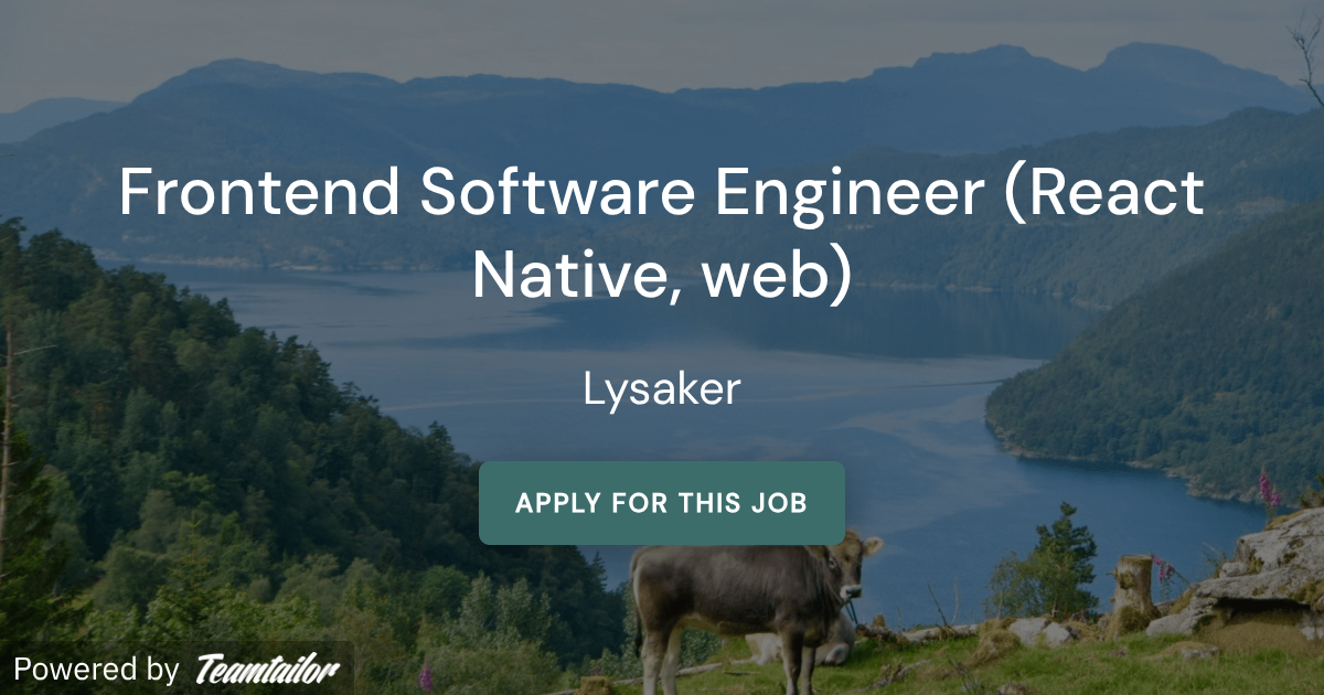 Frontend Software Engineer (React Native, web) - Monil