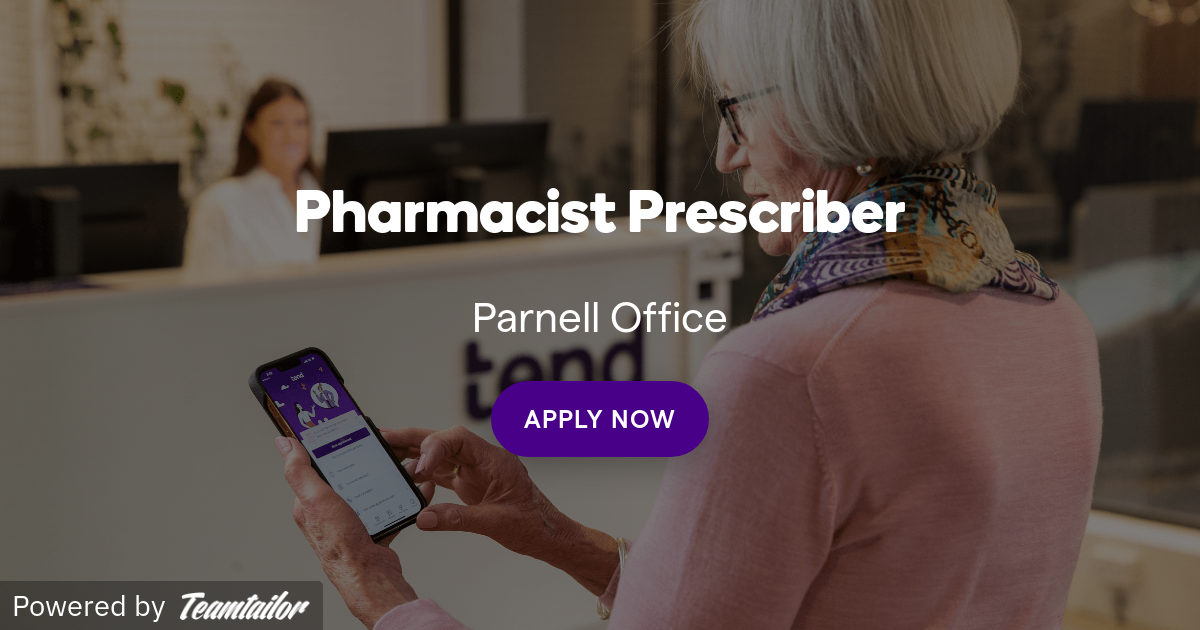 Pharmacist Prescriber - Tend