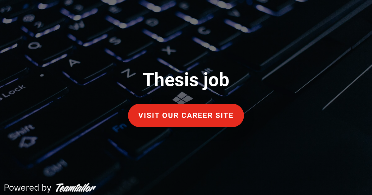 Thesis job - Solidsport