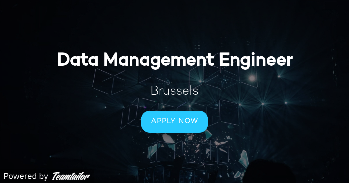 Data Management Engineer - Keyrus Belgium