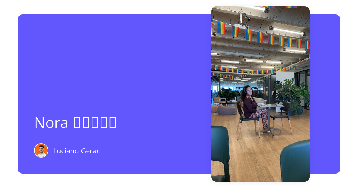 Nora 🇭🇳💪🏼😁 - Team stories - Arbolus Technologies