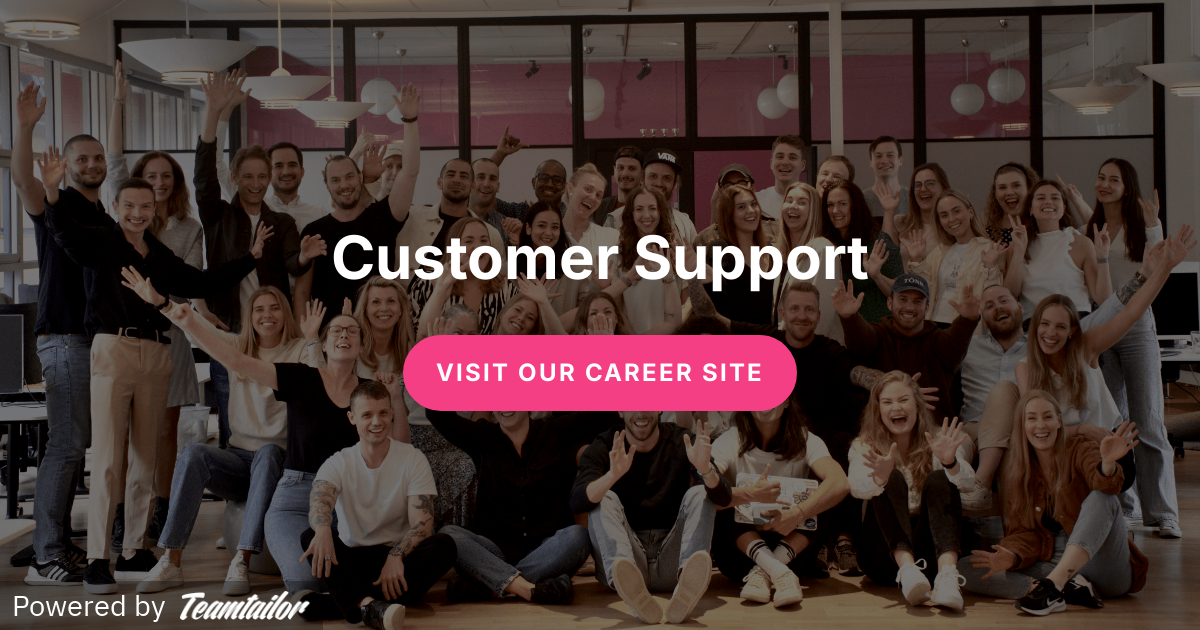Customer Support - Teamtailor