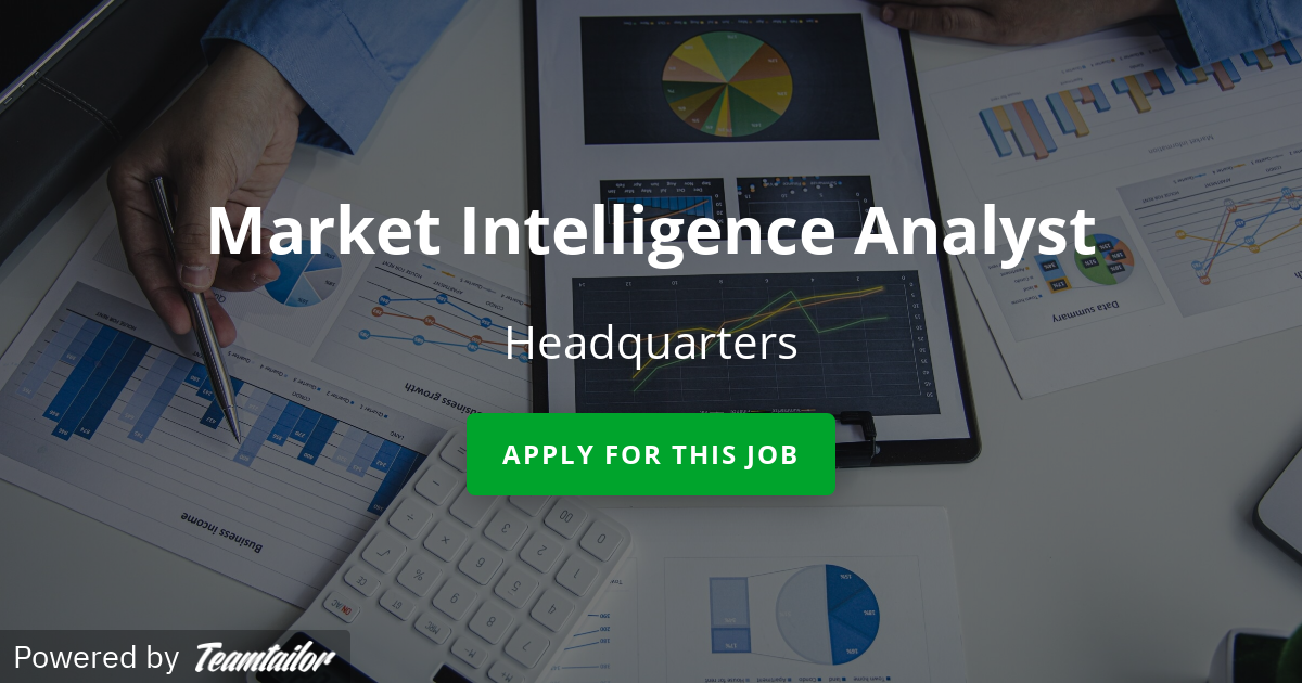 Market Intelligence Analyst - Cambi