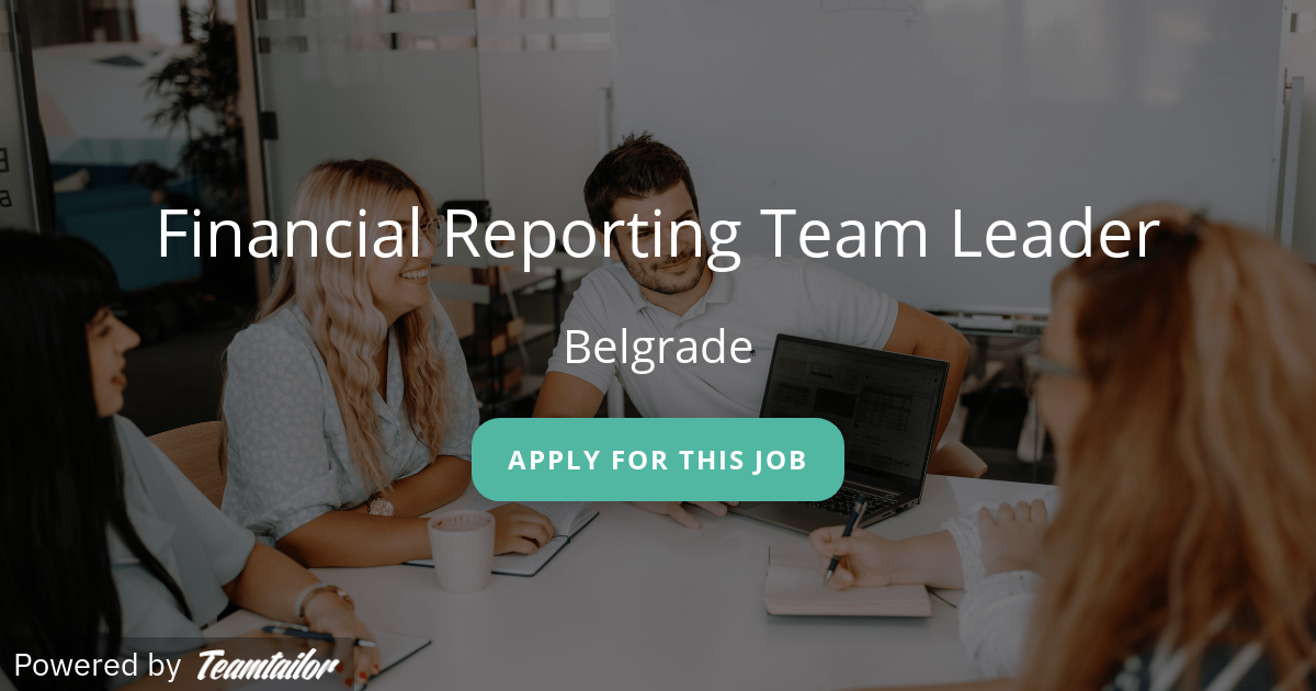 Financial Reporting Team Leader - Becky.works