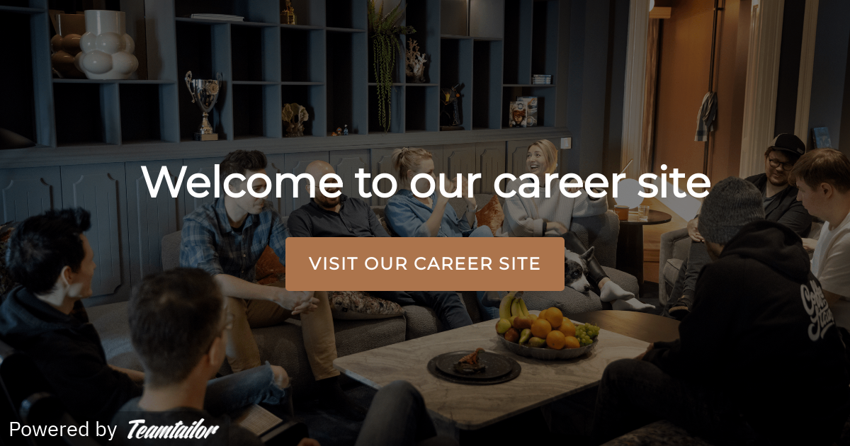 Welcome to our career site - Coffee Stain