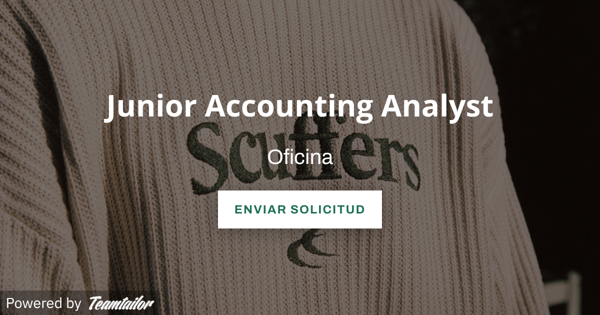 Junior Accounting Analyst - Scuffers Partners SL