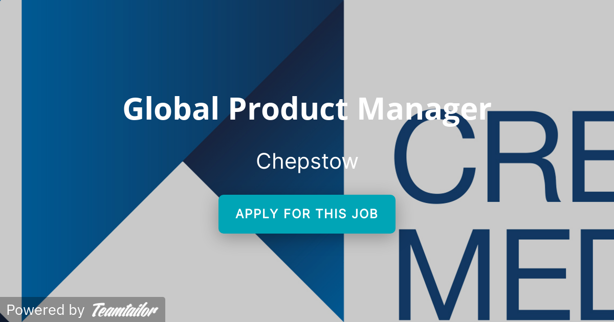 Global Product Manager - Creo Medical