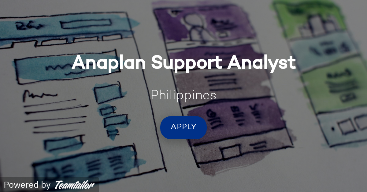 Anaplan Support Analyst - Keyrus EPM