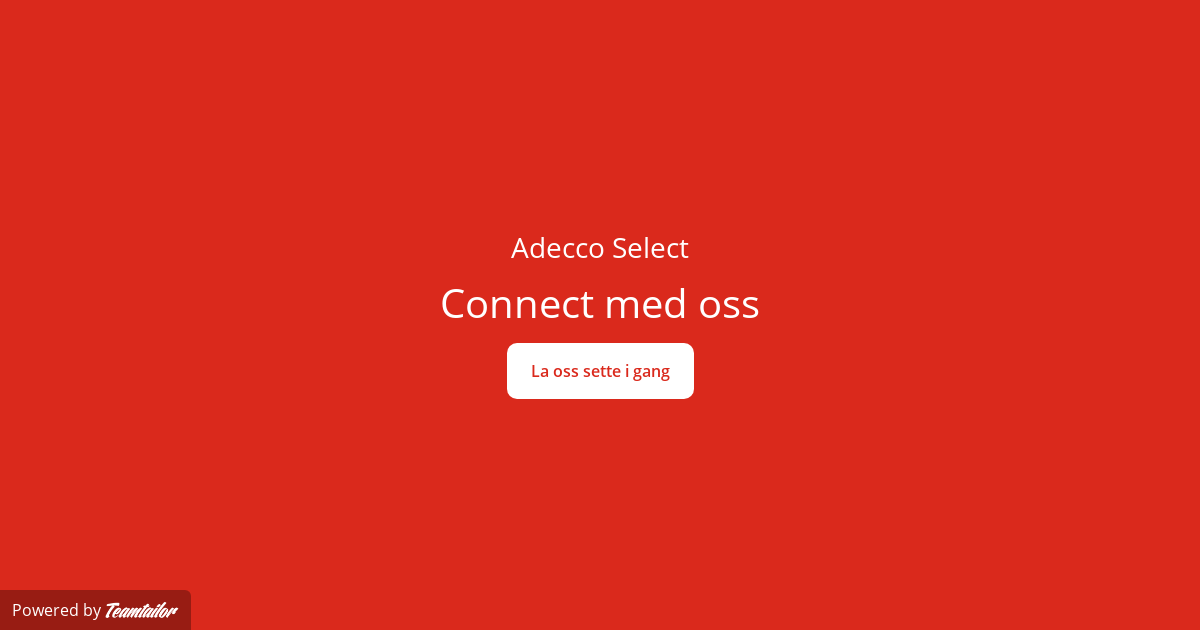 Adecco Select – Connect