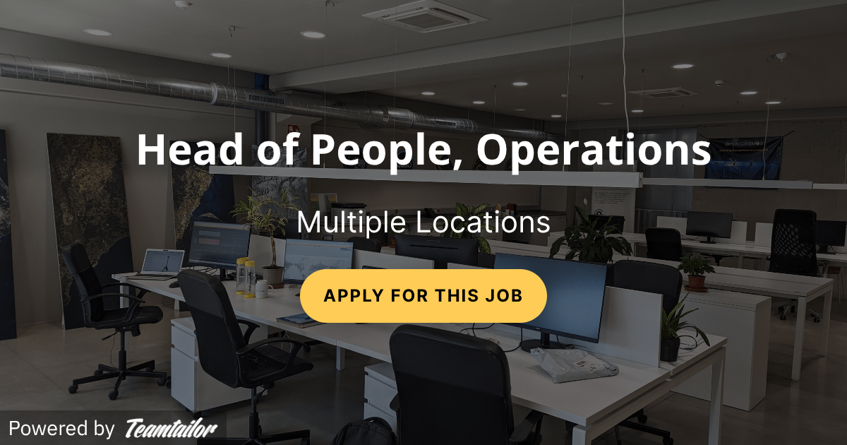 Head of People, Operations - Open Cosmos