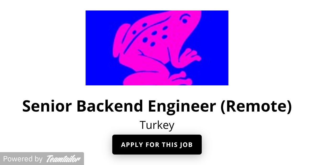 Senior Backend Engineer (Remote) - Indivd