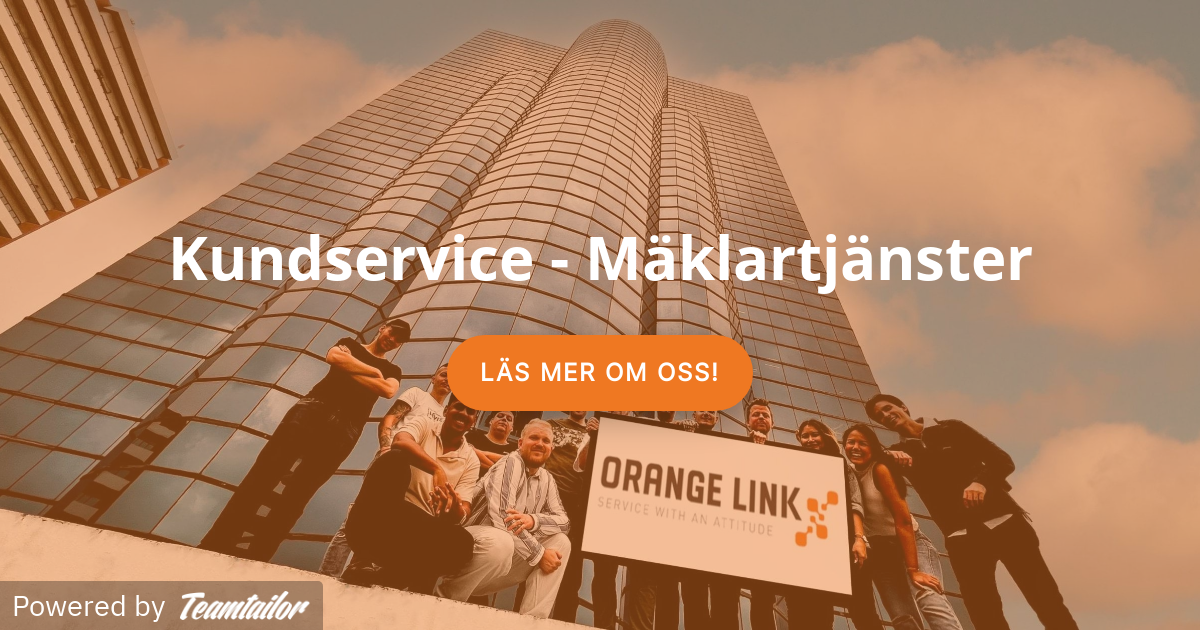 Mäklartjänster - Orange Link Service