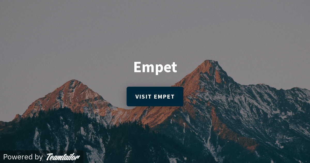 Karriere hos EMPET - Empet