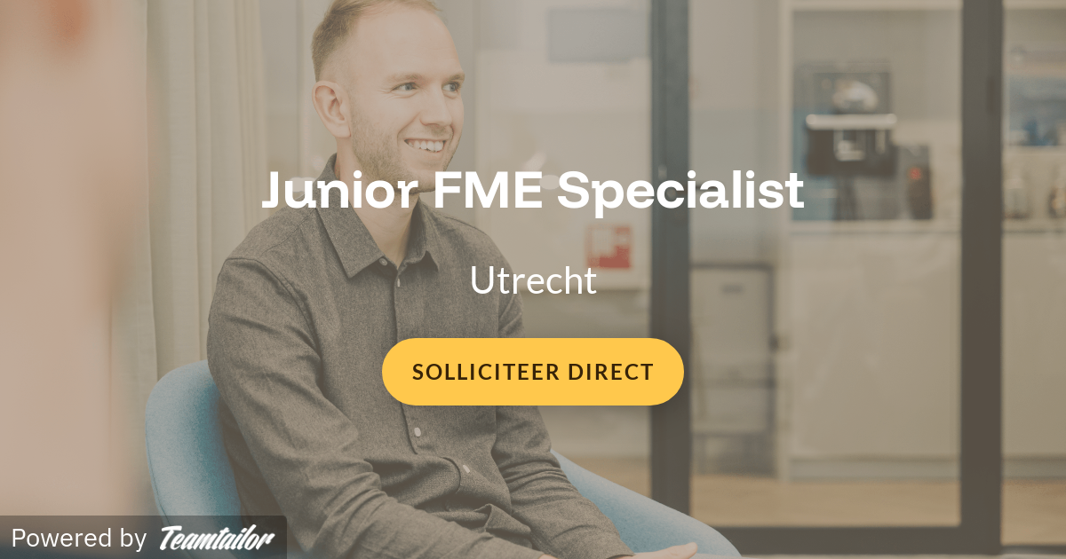 Junior FME Specialist - Avineon Tensing