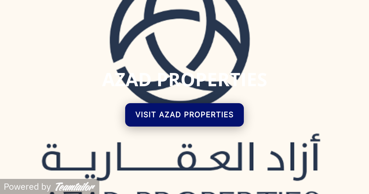 Join Azad Family Today - AZAD PROPERTIES