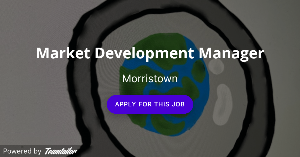 Market Development Manager - Hatch Global Search