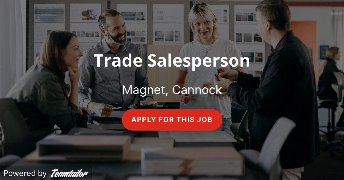 Trade Salesperson - Nobia