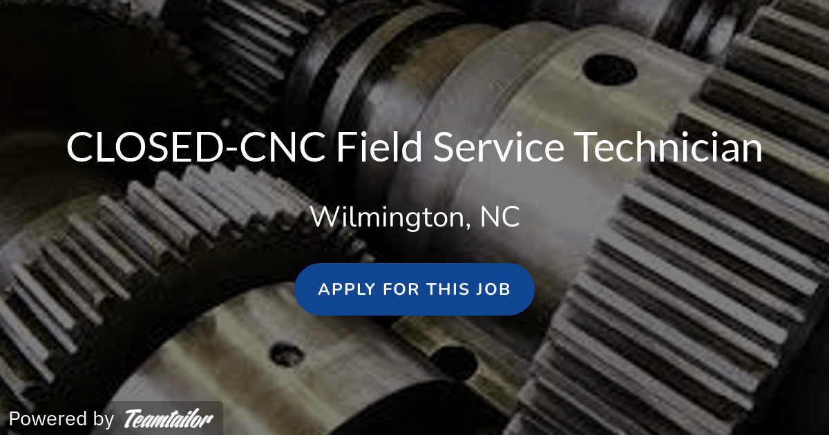 CNC Field Service Technician - Morris South