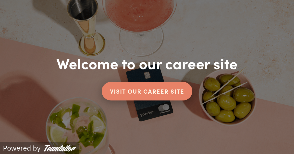 Welcome to our career site - Yonder