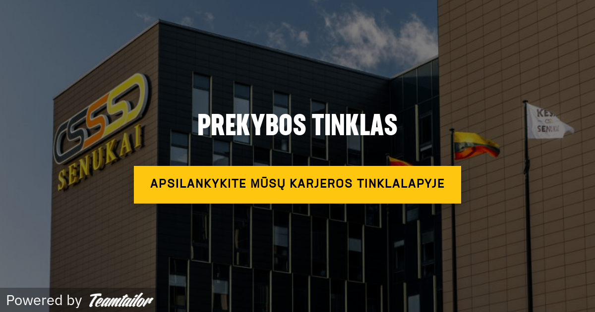 Franšizinių parduotuvių aptarnavimas - Kesko Senukai Lithuania