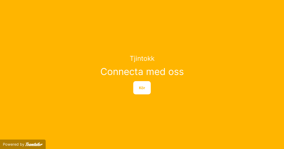 Tjintokk – Connect