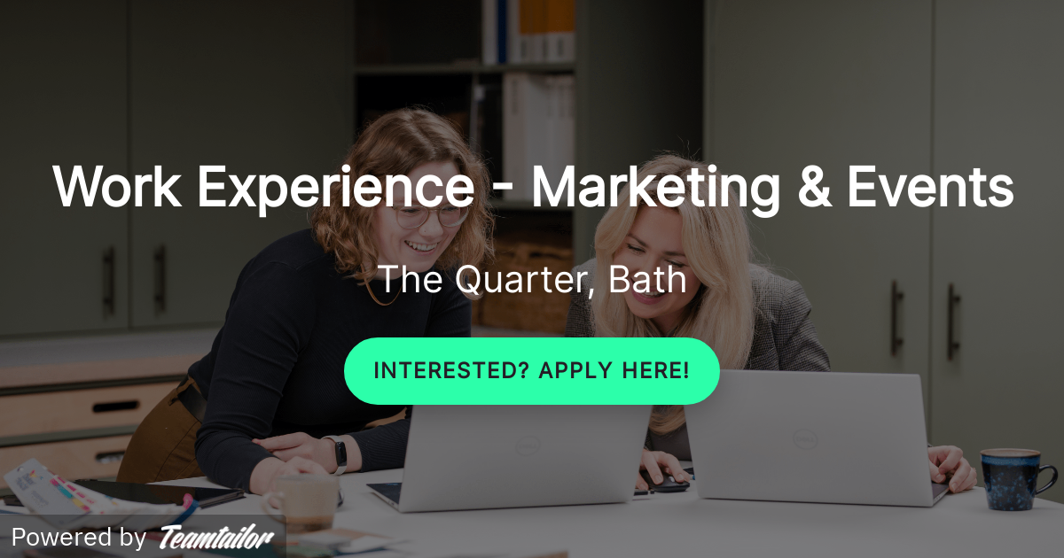 Work Experience - Marketing & Events - Interaction