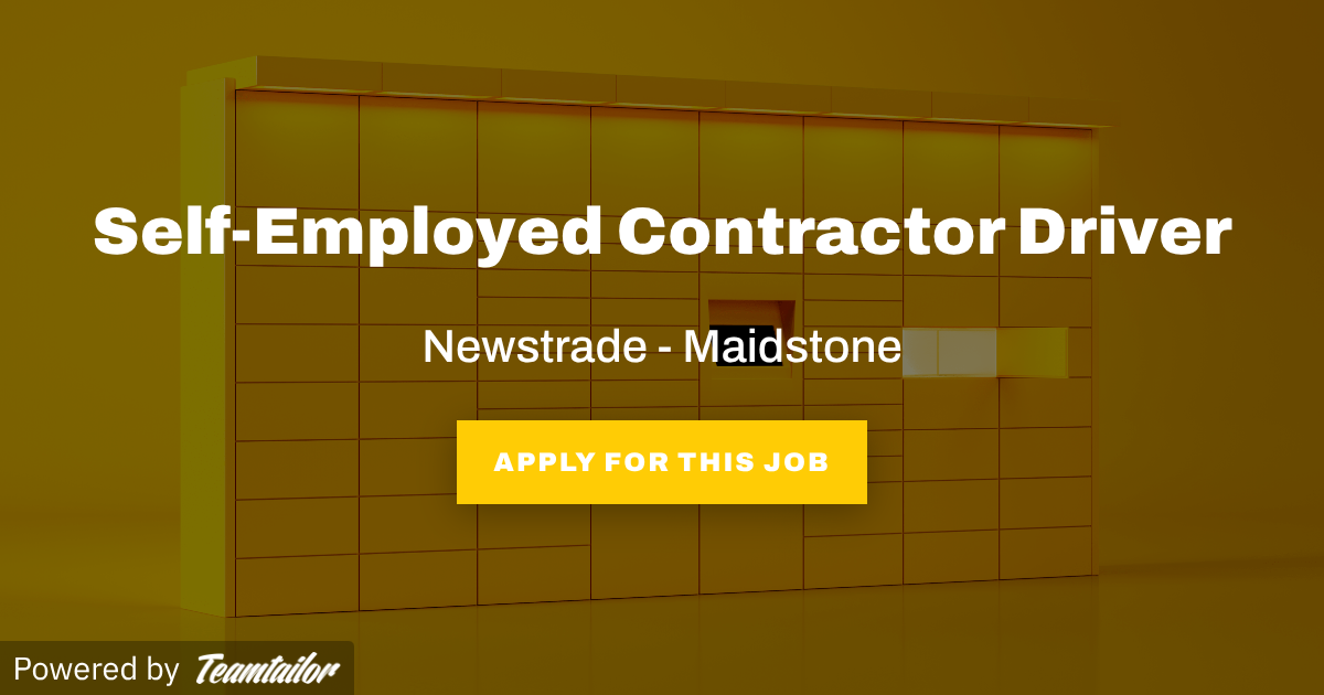 Self-Employed Contractor Driver - InPost UK