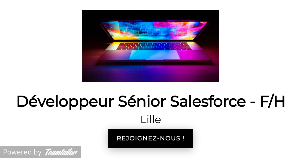 Développeur Sénior Salesforce - F/H - Niji