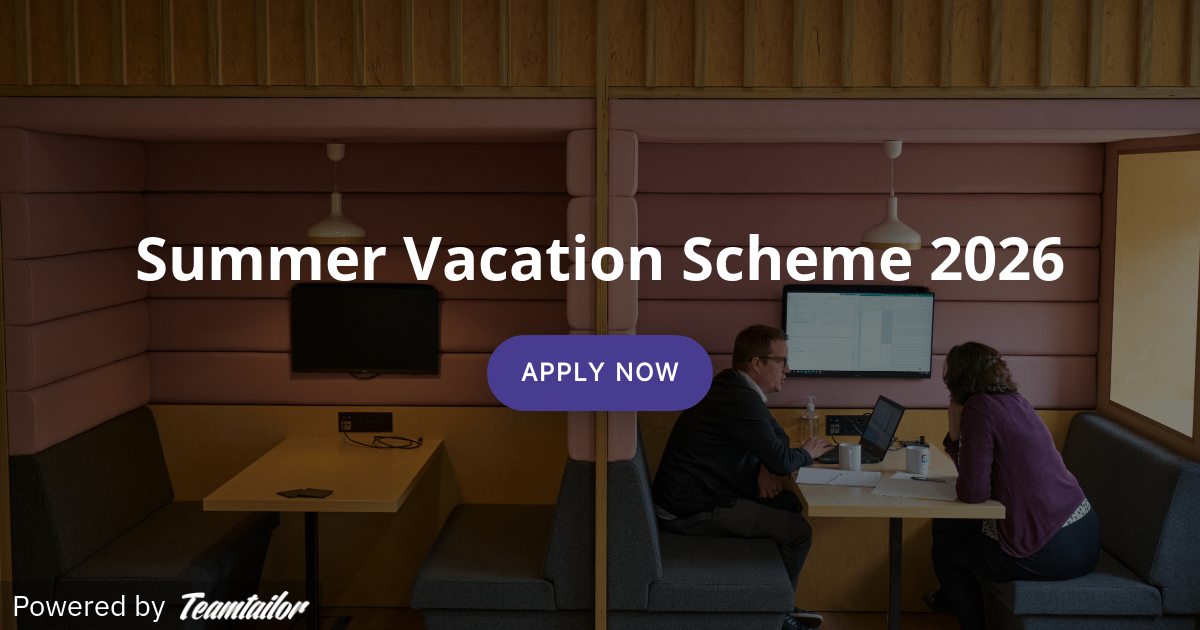 Summer Vacation Scheme 2026 - Myerson