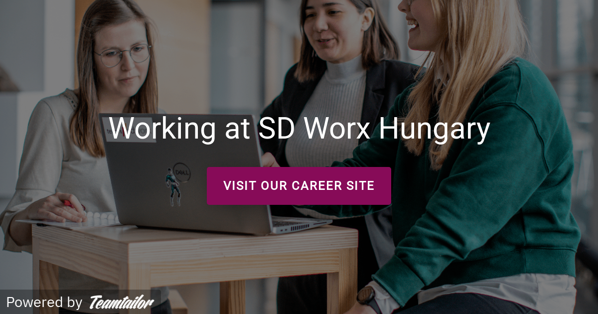 Working at SD Worx Hungary - SD Worx