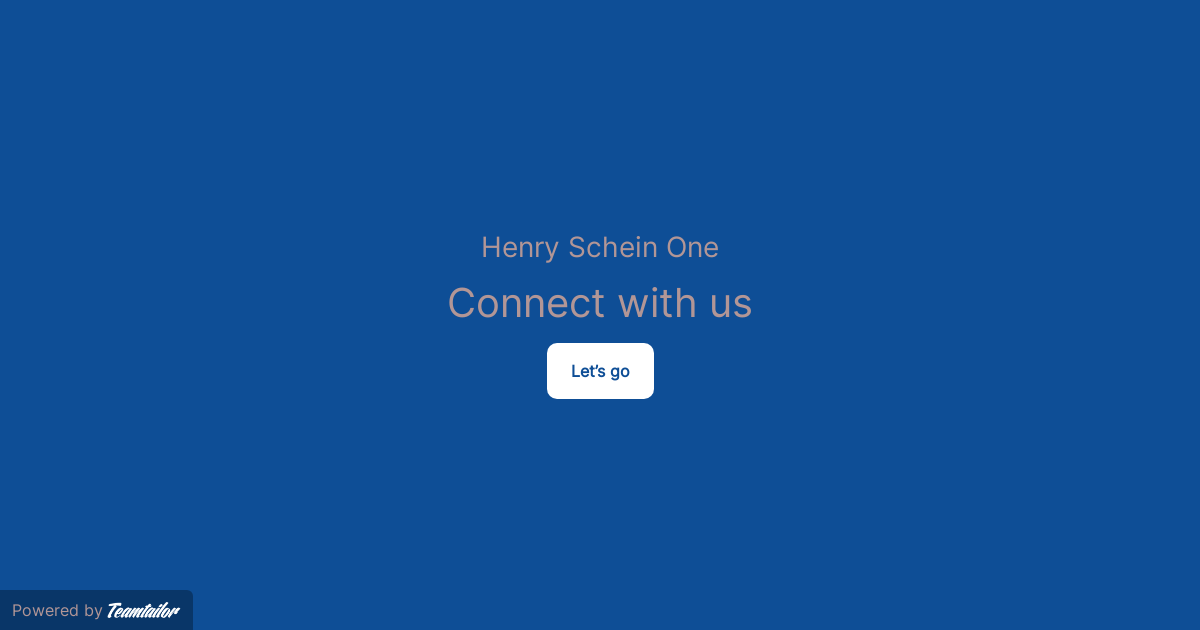 Henry Schein One – Connect