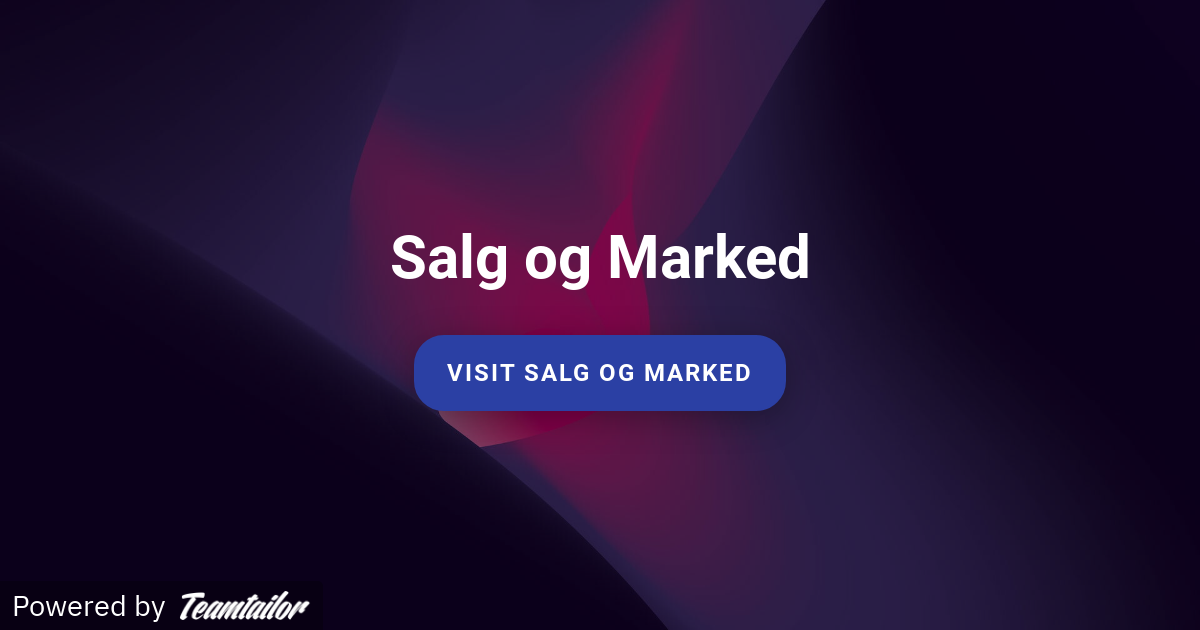 Salg, marked og forretningsutvikling - DIPS AS