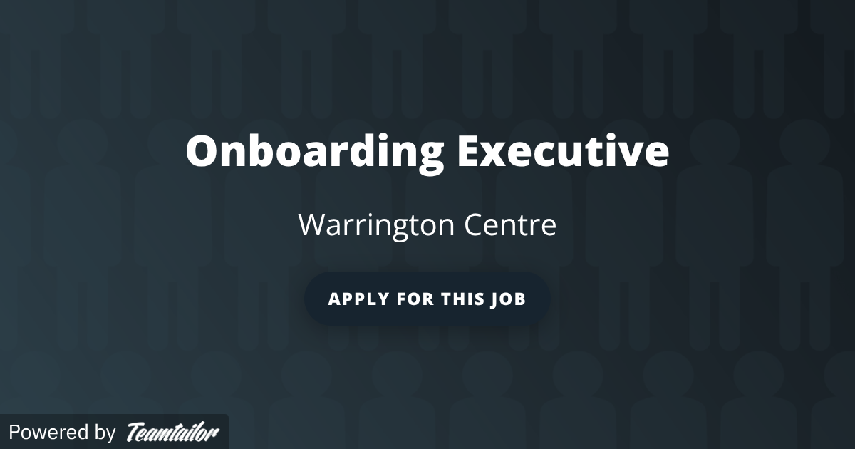 Onboarding Executive - Skills for Security