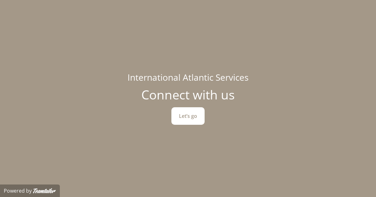 IAS- International Atlantic Services – Connect
