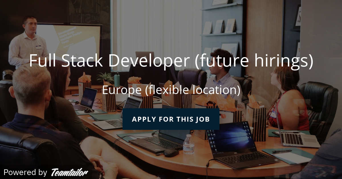 Full Stack Developer (future hirings) - Securitas