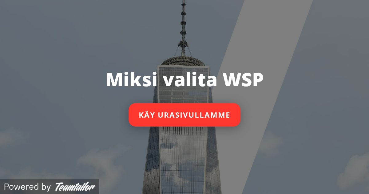 Miksi valita WSP - WSP Finland