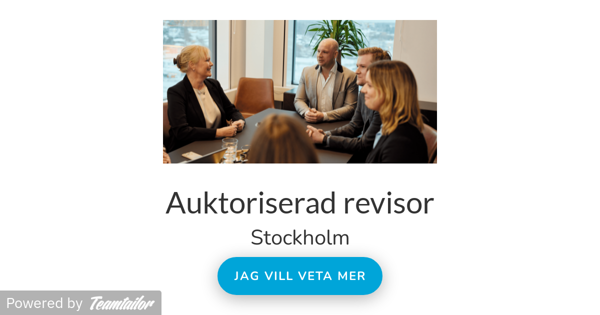 Auktoriserad revisor - Allians