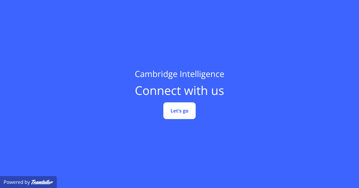 Cambridge Intelligence – Connect