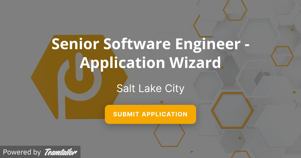 Senior Software Engineer - Application Engineer - PassiveLogic
