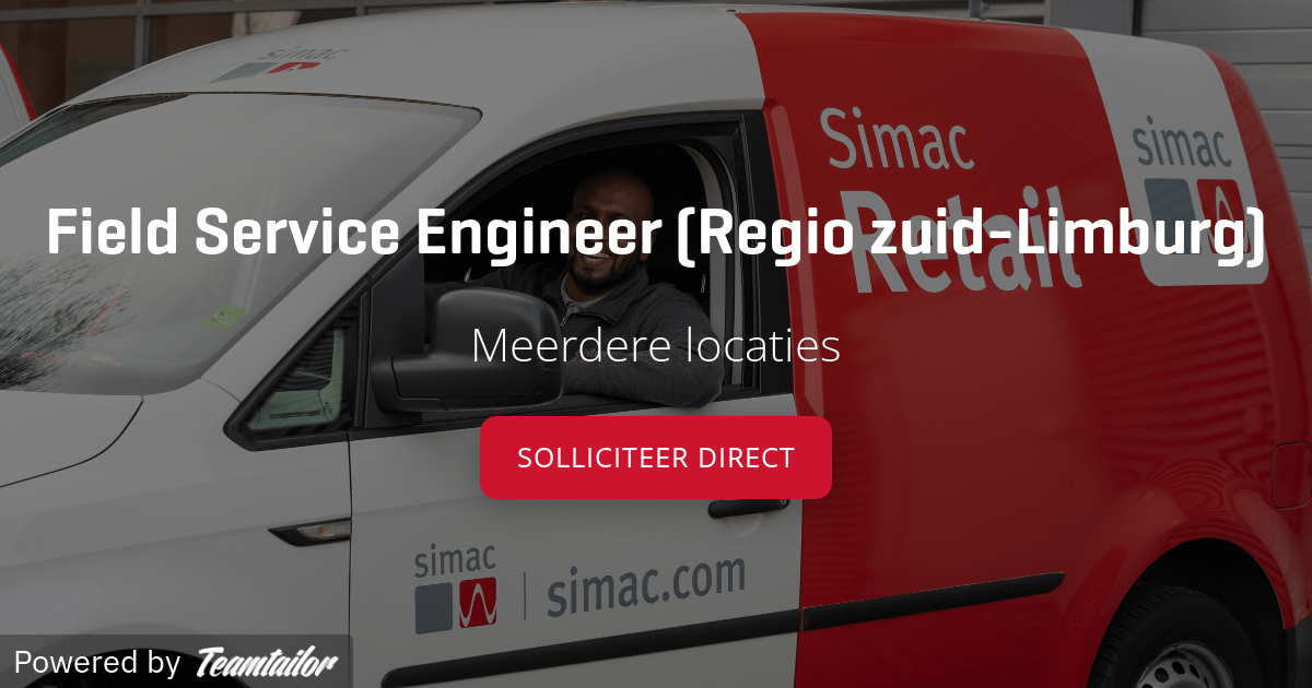 Field Service Engineer - Zuid-Limburg - Simac