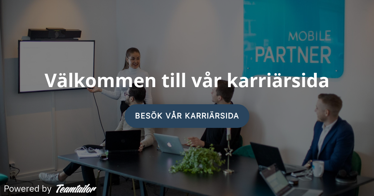 Bli en del av Mobile Partner! - Mobile Partner