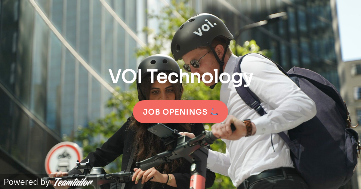 Join the Voiage! - Voi Technology