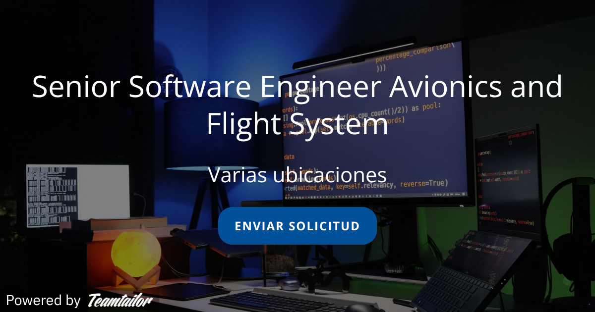 Senior Software Engineer Avionics and Flight System - Sener