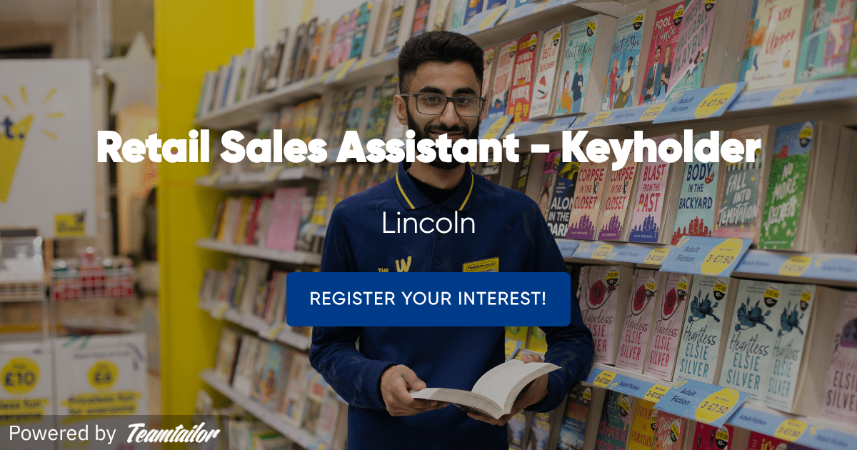 Retail Sales Assistant - Keyholder - The Works