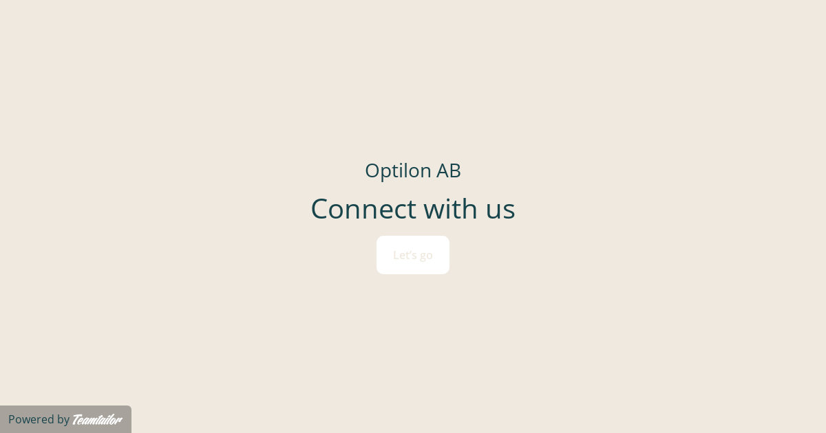 Optilon AB – Connect
