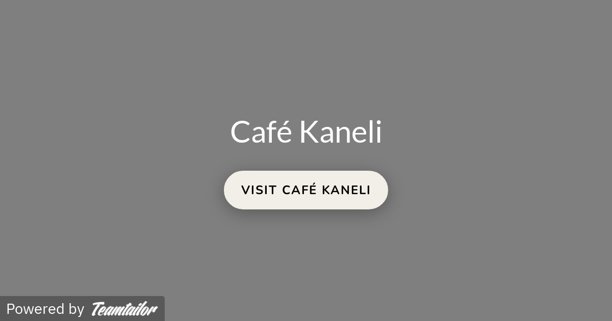 Café Kaneli - Kanresta Oy